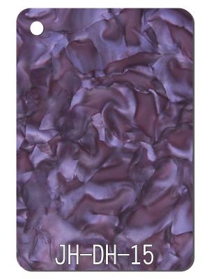 China Dark Purple Petal Pattern PMMA Plate Acrylic Panels Door Window Decor for sale