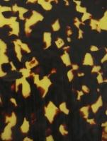 China Black Yellow Tortoise Shell Veneer for Guitar Picks Wraps Patterned Celluloid Sheet for sale