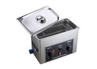 China 4L Benchtop Ultrasonic Cleaner , 300W Ultrasonic Eyeglass Cleaner for sale