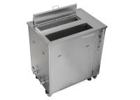 China Dual Tanks Ultrasonic Cleaning Machine for Industrial Parts Cleaning for sale