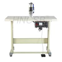 China kn95 Mask Ear Loop Welding Machine , ISO Ultrasonic Spot Welding Machine for sale