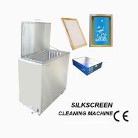 China Screen Printing Board Ultrasonic Cleaner Machine With Slot To Fixing The Plate for sale