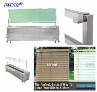 China 60 Transducer Ultrasonic Blinds Cleaner , 264Liters Blinds Cleaning Equipment for sale