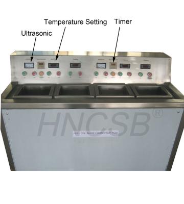 China 4 Tanks Customize Ultrasonic Cleaner Machine For Industry Parts , PCB Board , Vinyle Record for sale