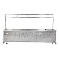 China 2000*200*380mm Tank Ultrasonic Blinds Cleaner With Rinsing Bath for sale