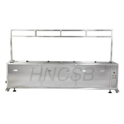 China 2000*200*380mm Tank Ultrasonic Blinds Cleaner With Rinsing Bath for sale