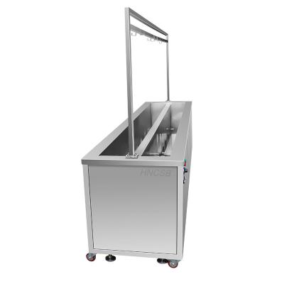 China CE Approved Ultrasonic Blind Cleaning Machine 1800W heater Temp Adjustable for sale