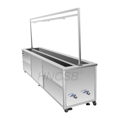 China 64 Transducer Ultrasonic Blinds Cleaner 28 KHZ With Dual tanks for sale