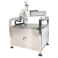 China Semi Automatic 28KHZ Ultrasonic Food Cutter Cake Bread Pizza Cuting Machine for sale