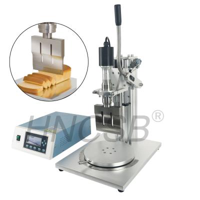 China Semi Automatic Ultrasonic Food Cutter For Sanwich Cheese for sale