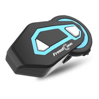 China 1200-1500M Motorcycle Bluetooth Helmet Intercom System Waterproof For 6 Riders for sale