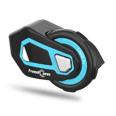 China 6 Way Group Bluetooth Motorbike Helmet Intercom System FM Radio Supported for sale
