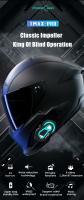 China 1200-1500M Motorcycle Bluetooth Helmet Intercom System Waterproof For 6 Riders for sale