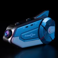 China Bluetooth 5.0 WiFi Motorcycle Video Recorder Motorcycle Video Camcorder for sale