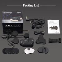 China FreedConn Motorcycle Audio Video Recorder Helmet 6 Rider Bluetooth Group Interphone Headset FM Radio for sale