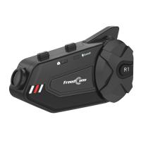 China FreedConn R1-PLUS Motorcycle Intercom Recorder 1080P Wireless BT Helmet Headphone for sale