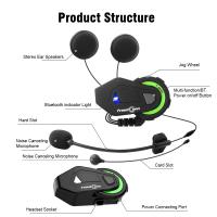 China FreedConn Bluetooth 5.0 Motorcycle Helmet Earphones Hands Free Headphones for sale