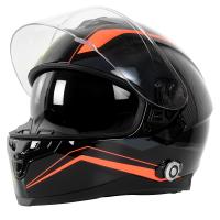 China Freedconn Motorcycle Full Face Helmet With Bluetooth 1000m 6 Riders for sale