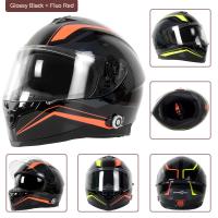 China Freedconn Motorcycle Full Face Helmet With Bluetooth 1000m 6 Riders for sale