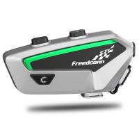 China 2-8 Riders Freedconn BT Motorcycle Bluetooth Helmet Intercom Motorbike Helmet Comms for sale