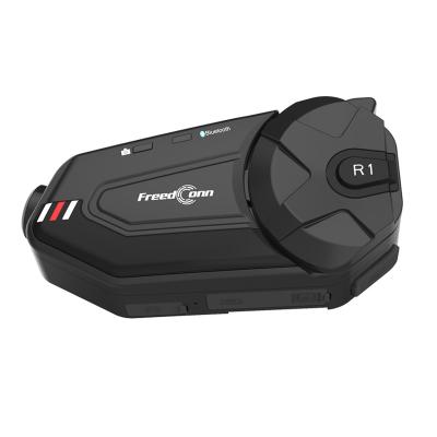 China 6 Riders Bluetooth Interphone 1080p Motorcycle Video Camcorder Intercom Headset for sale