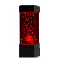 China ABS Acrylic LED Jellyfish Lamp Remote Control Jellyfish Lava Light for sale
