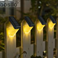 China Solar Charging LED Outdoor Wall Lights RGB Solar Wall Mount Lights for sale