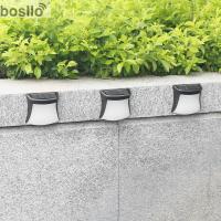 China Black Color Solar Sensor Wall Light 2V 160mA Wall Mounted Solar Lights IP55 for sale
