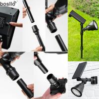 China 3.7V 2200MAH Solar Induction Street Lamp Black IP65 Waterproof for sale