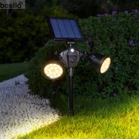 China IP65 Waterproof Solar Induction Lamp Warm Light 3000K 3.7V 2600mA for sale
