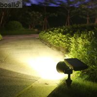 China IP65 Waterproof Outdoor Solar Security Lights 1W LED Garden Spotlights​ for sale