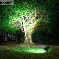 China IP65 Waterproof Outdoor Solar Security Lights 1W LED Garden Spotlights​ for sale