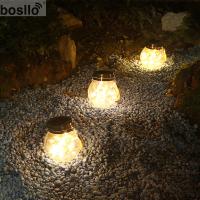 China IP55 Waterproof Crystal Solar Lights Warm Light 3000k CE Certificate for sale