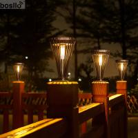 China 3.7V Solar Garden Lights with LAMP COVER DIAMETER 12CM H 19cm for Garden Decoration for sale