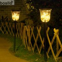 China Outdoor Decorative Solar Lamp ABS Material With Monocrystalline Silicon for sale