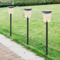 China Outdoor Decorative Solar Lamp ABS Material With Monocrystalline Silicon for sale