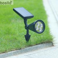 China PS Material Solar Garden Lamps IP65 Warm White Solar Garden Lights for sale