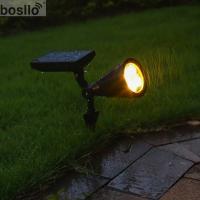 China PS Material Solar Garden Lamps IP65 Warm White Solar Garden Lights for sale