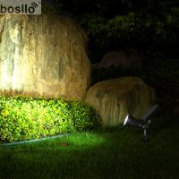 China PS Material Solar Garden Lamps IP65 Warm White Solar Garden Lights for sale