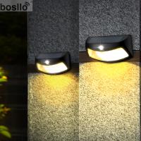 China IP65 Solar Wall Lamps Warm Light 3000K Wall Mount Solar Lights for sale