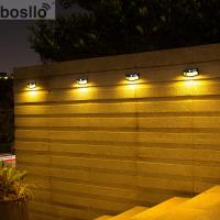 China IP65 Solar Wall Lamps Warm Light 3000K Wall Mount Solar Lights for sale