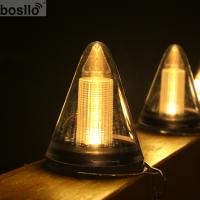 China IP55 Crystal Solar Lights Waterproof OEM With White Light Warm Light for sale