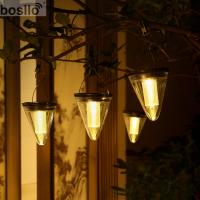 China IP55 Crystal Solar Lights Waterproof OEM With White Light Warm Light for sale