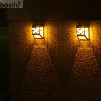 China RoHS Solar Wall Lights Outdoor 6000K ABS Material 1.2V 1300mA for sale