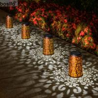 China OEM Decorative Outdoor Solar Lights 1.2V 1600MAH Solar Wrought Iron Lamp for sale