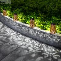 China IP55 LED Decorative Solar Lamp 9cm-11cm Diameter 18cm Height for sale