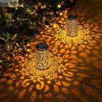China IP55 LED Decorative Solar Lamp 9cm-11cm Diameter 18cm Height for sale