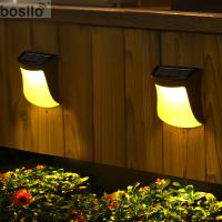 China 3000K Solar Pathway Lights Customized Wall Mounted Solar Lamp for sale
