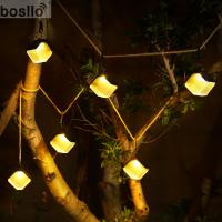 China RoHS Decorative Solar Lamp Transparent ABS PC Solar Garden Lamps for sale