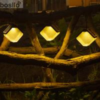 China RoHS Decorative Solar Lamp Transparent ABS PC Solar Garden Lamps for sale